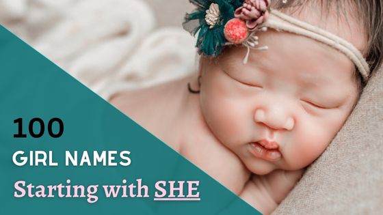Baby Girl Names Starting With SHE